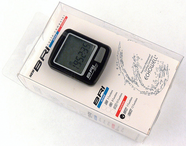 Купить Велокомпьютер Echowell New Bri-9W, 9 функций , проводной, черный по выгодной цене | hft.ru