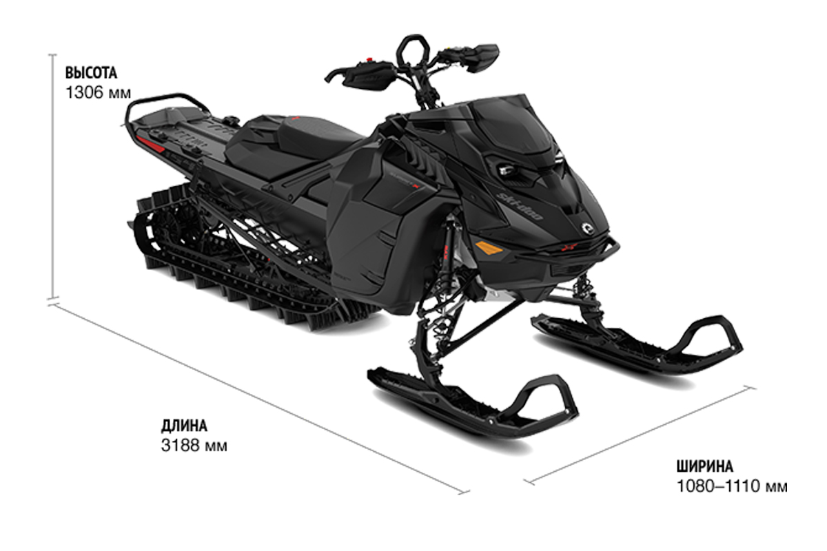 Купить Снегоход Ski-Doo SUMMIT X Expert 154 850 E-TEC Turbo R DSHOT 2023 по выгодной цене | hft.ru