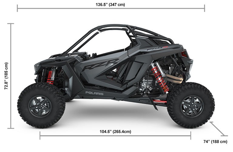 Мотовездеход Polaris RZR Pro R Ultimate - Azure Crystal 2022 (Azure ...